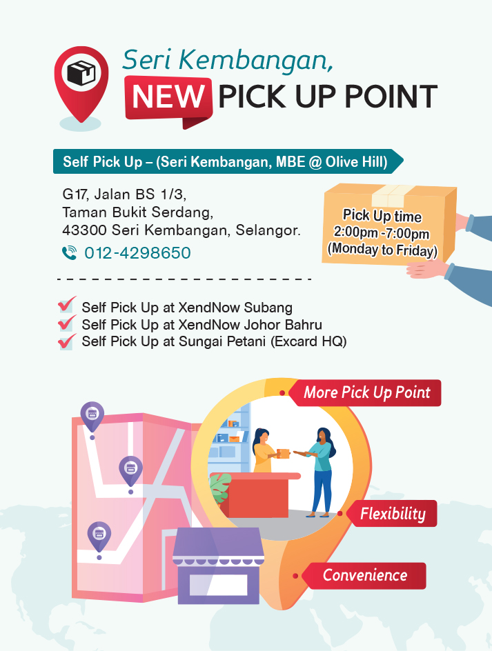 Seri Kembangan, New Pick Up Point